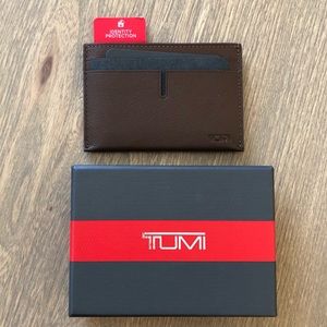 Tumi | Bags | Tumi Nassau Id Lock Slim Card Case Wallet | Poshmark